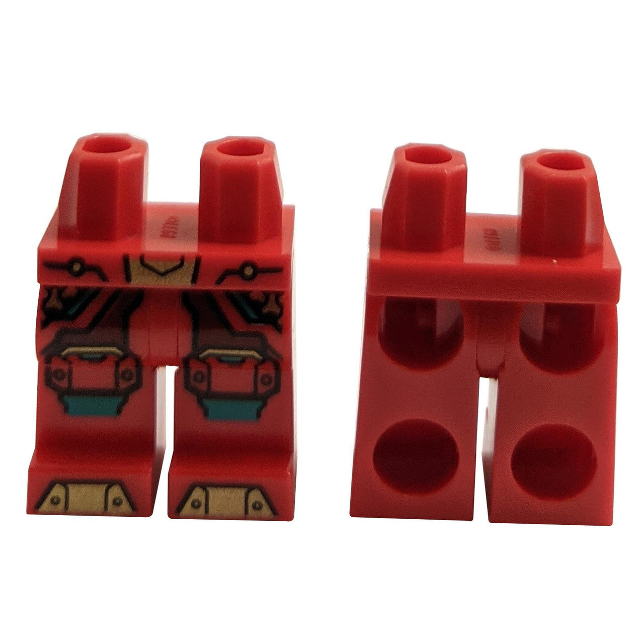 Lego Red And Gold Legs