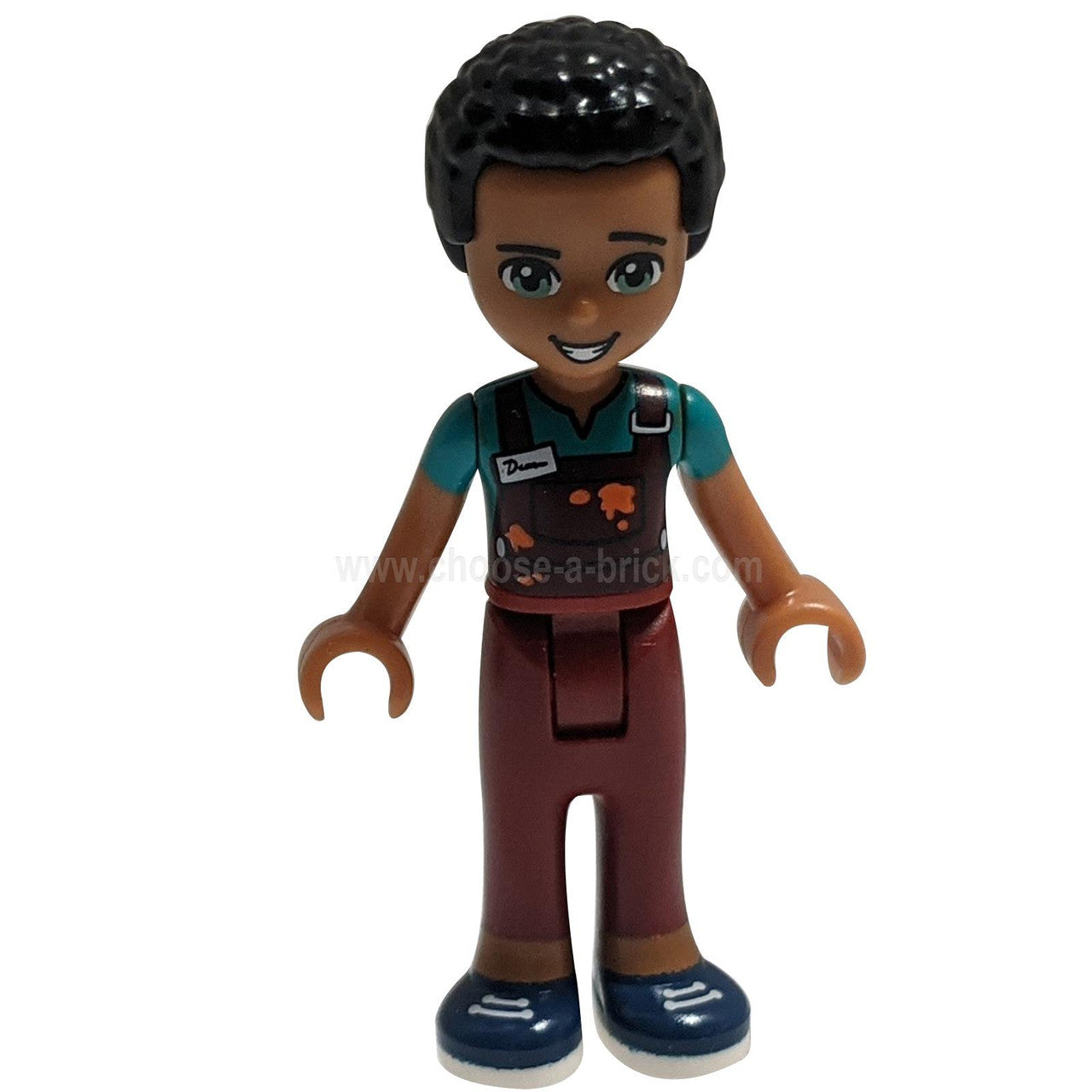 Dean in Dark Red Overall LEGO Minifigure | Friends 41351-1 - Creative ...