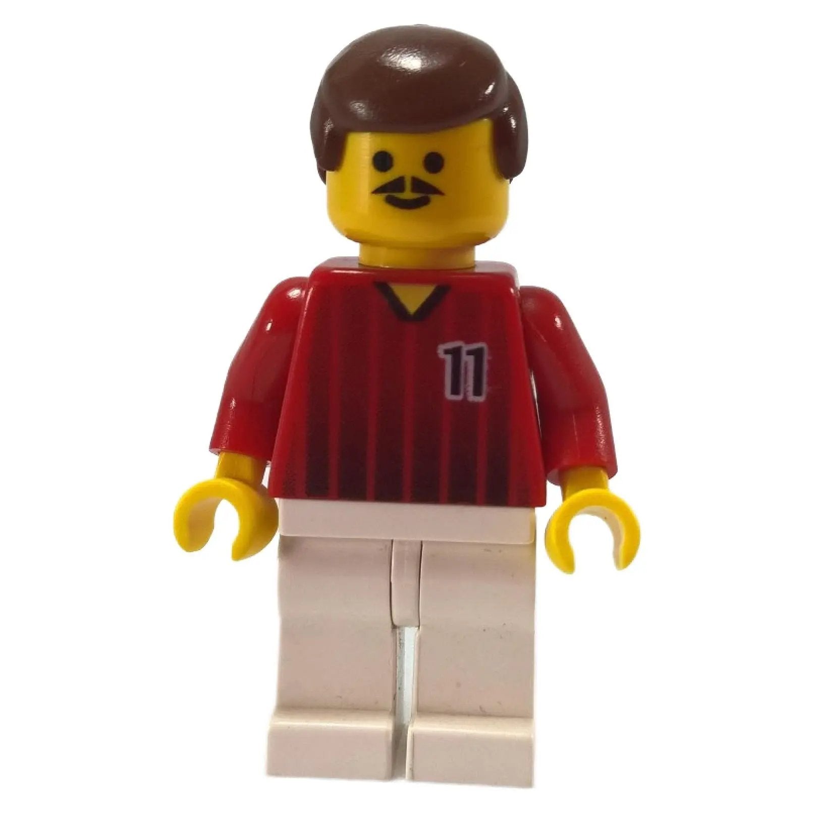 LEGO® Soccer Player Minifigure | Red & White #11 soc090 – www.choose-a ...