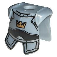 LEGO® Armor Breastplate (2587pb19) – Crown Emblem with Leg Guards – www ...