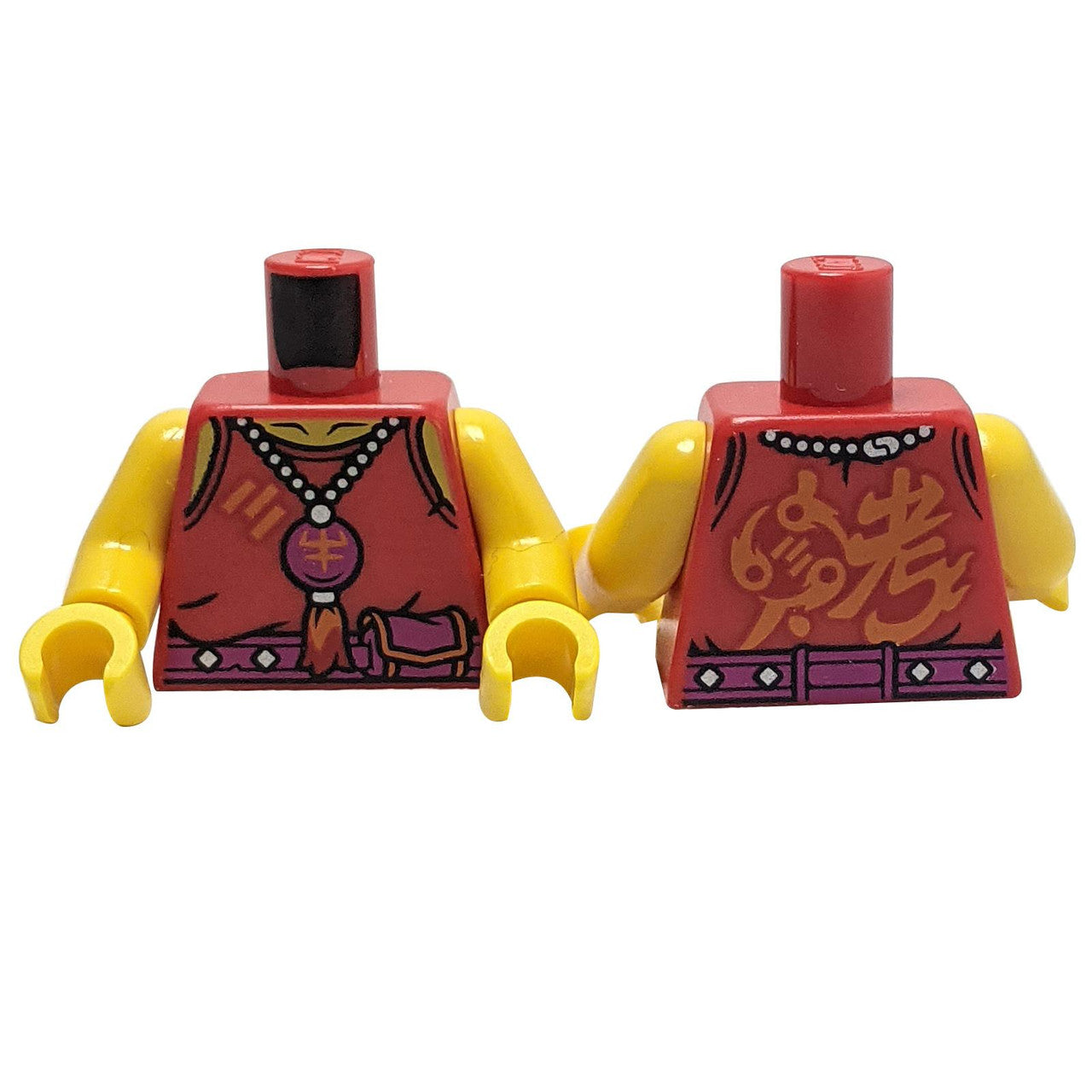 Enhance Your LEGO® Builds with the Red Warrior Torso - Ancient Symbols ...