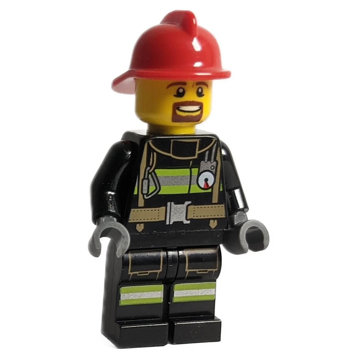 Heat Up Your LEGO®City with cty0966 Fireman Minifigure - Red Fire ...