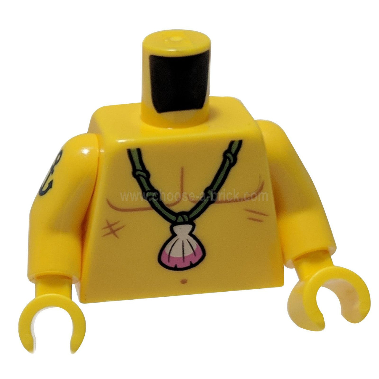 LEGO® Muscled Yellow Torso 973pb4135c01 | Scar & Necklace – www.choose ...