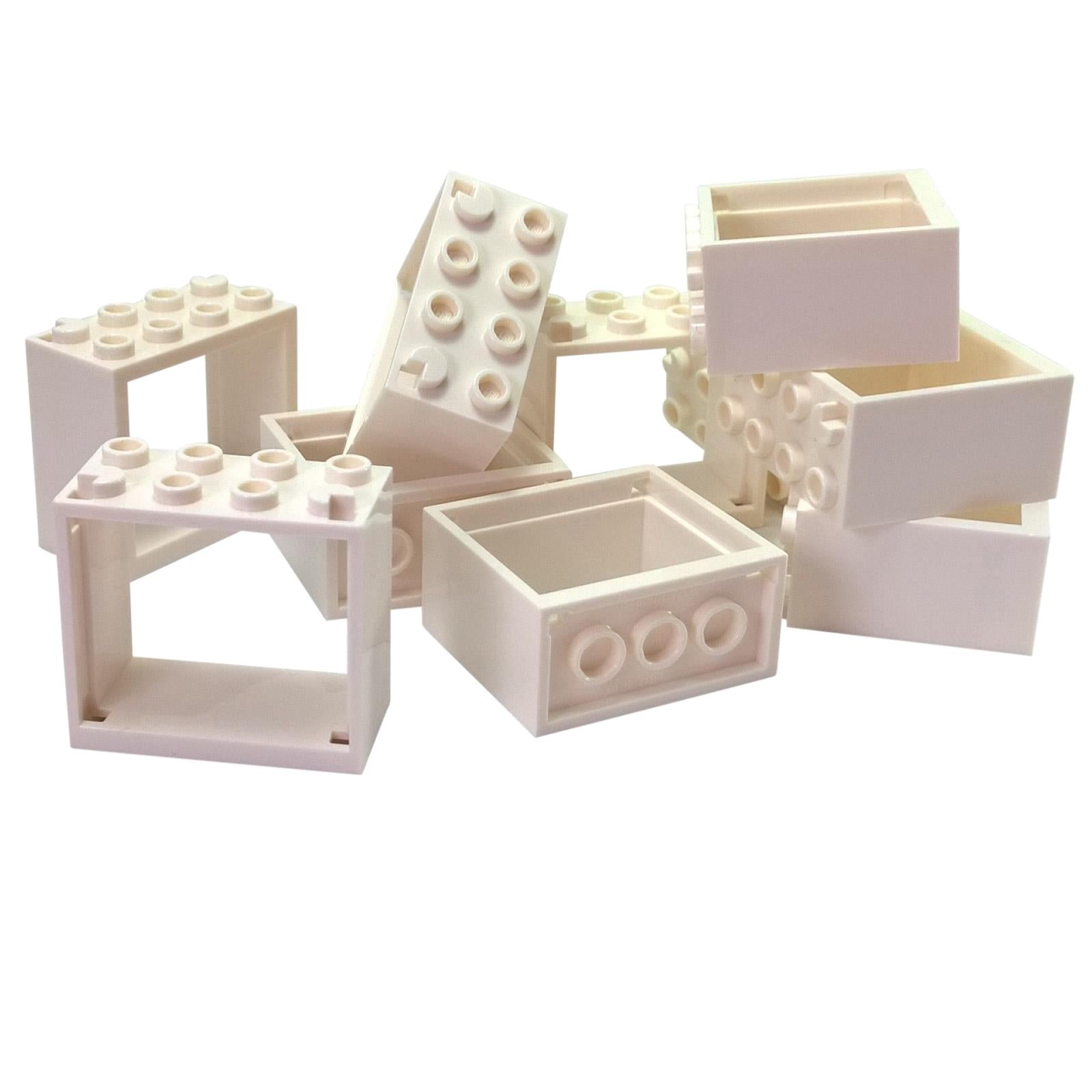 Window 2 x 4 x 3 Hollow Studs | Part 60598 – www.choose-a-brick.com